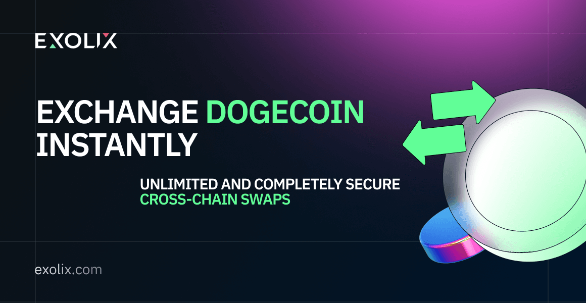 Exchange DOGE instantly on Exolix