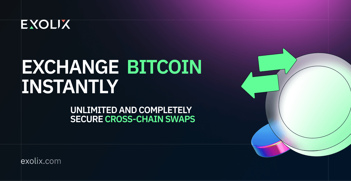 Exchange BTC instantly on Exolix