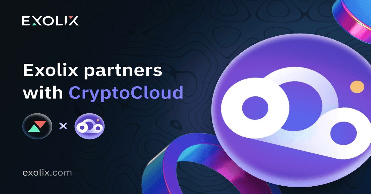Exolix Partners with CryptoCloud – a Trustworthy Crypto Payment Gateway